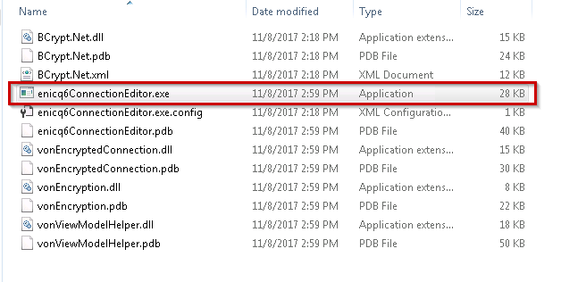 eNICQ 6 - Connection File Editor – Help Center
