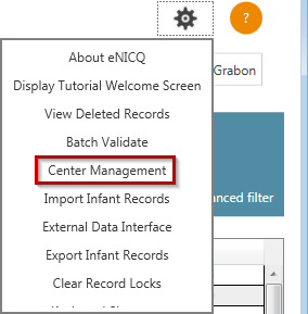 eNICQ 6 - Set PHI Submission (Administrators only) – Help Center