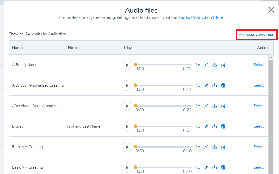 Recording Saved Outgoing Messages on the 8x8 System – Help Center