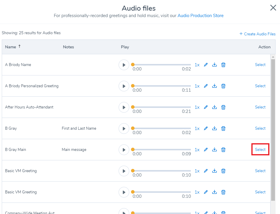 Recording Saved Outgoing Messages on the 8x8 System – Help Center