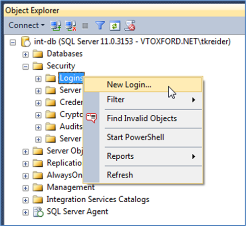 eNICQ 6 - How do I grant database permissions for a user? – Help Center